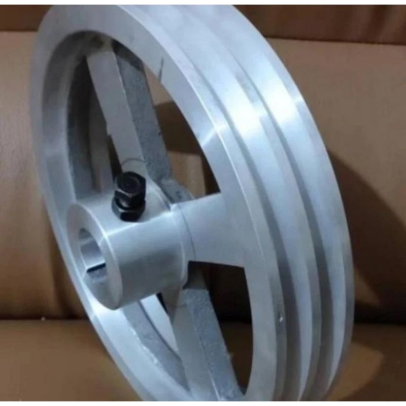 Jual Pulley pully poli A2 8"inch As 28mm puli Alumunium | Shopee Indonesia