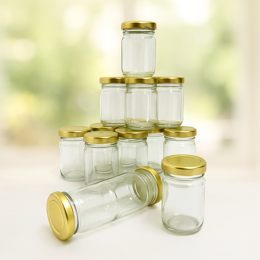 Jual / 10 PCS 120ml / 100ml / 70ml / 50 ml Botol Kaca Silinder Bulat ...