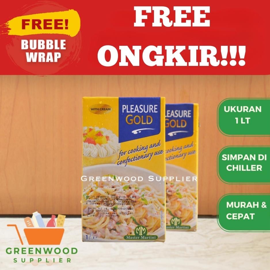 Jual Pleasure Gold / Master Gourmet Whipping Cream - 1LT [DEKORASI KUE] | Shopee Indonesia