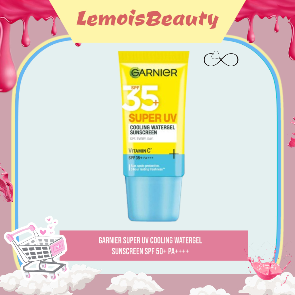 Jual LemoisBeauty- GARNIER Super UV Cooling Watergel Sunscreen SPF 35 ...