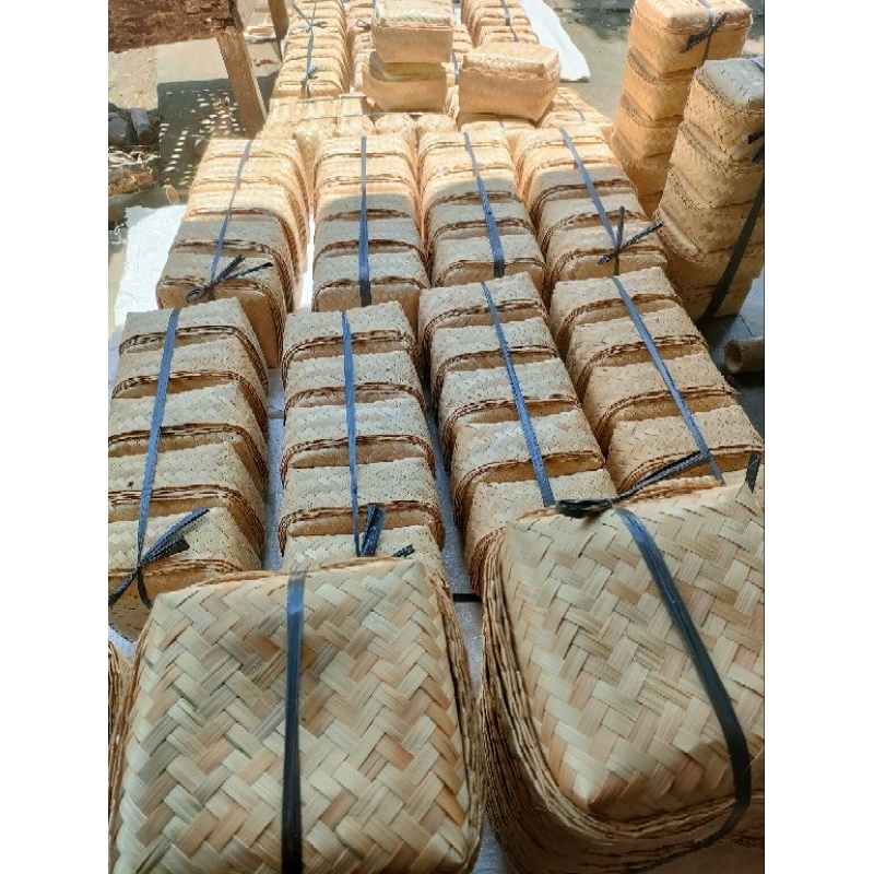Jual Besek Bambu ( isi =100 pcs / 50 pasang ) Kwalitas Bagus Box ...