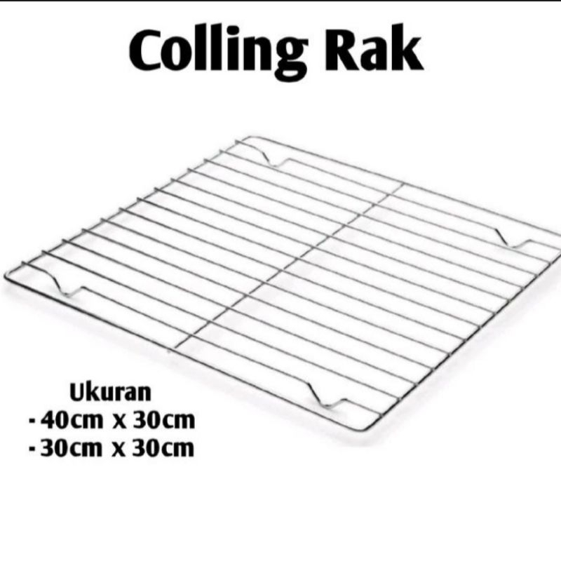 Jual Cooling Rak Peniris Makanan/Tirisan makanan Uk 40×30cm 30×30cm ...