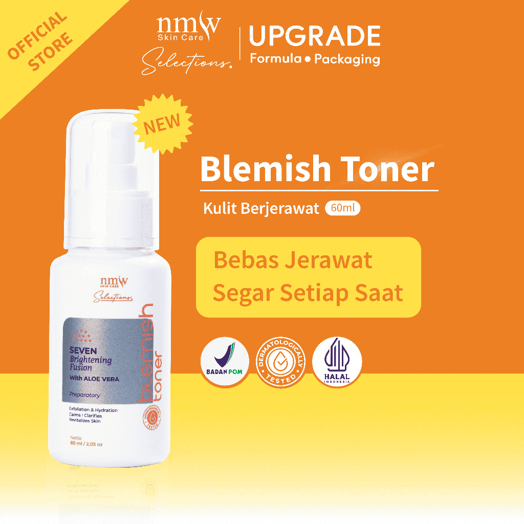 Jual NMW Selections Blemish Toner - 60ml | Shopee Indonesia