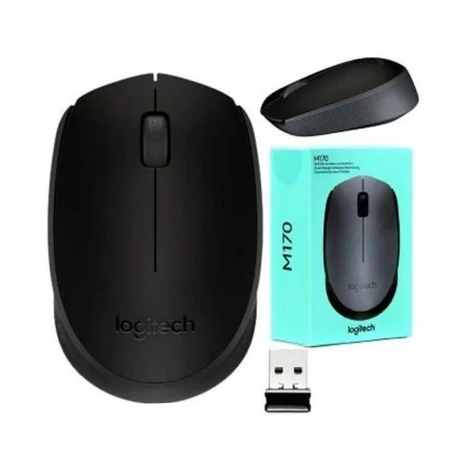 Jual MOUSE WIRELESS BLUETOOTH LOGITECH M170 BLACK ORIGINAL GARANSI ...