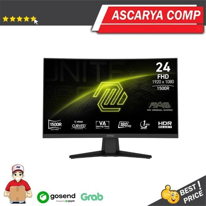 Jual MSI G2422C MONITOR GAMING CURVED [1080p, 180Hz] | Shopee Indonesia