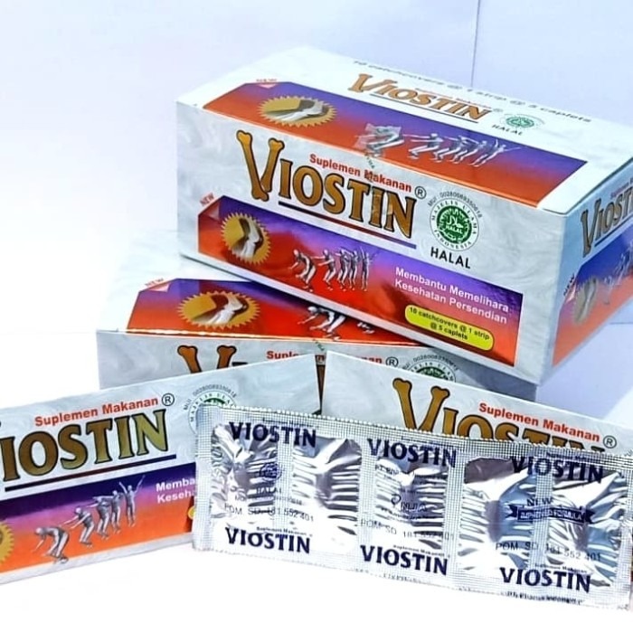 Jual VIOSTIN DS HALAL SUPLEMEN TULANG DAN SENDI ISI 5 TABLET | Shopee ...