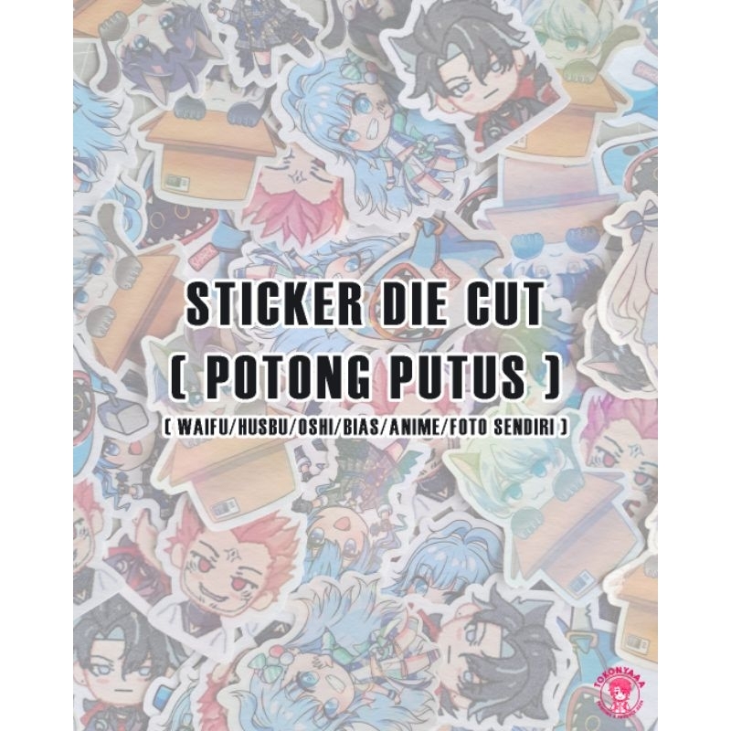 Jual CUSTOM STICKER DIE CUT A4 ( Potong Putus ) | Shopee Indonesia