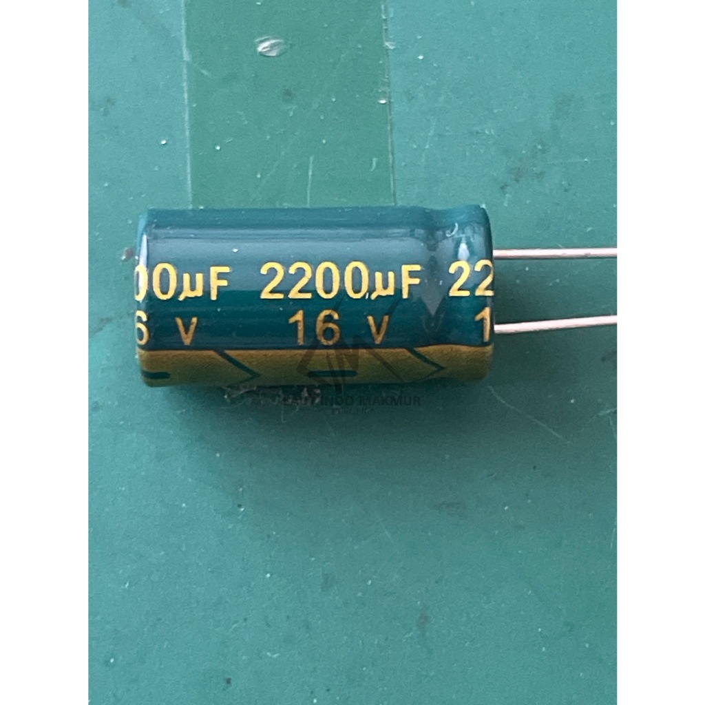 Jual 10 BUAH ELCO 2200UF 16V KAPASITOR CAPACITOR KAPASITOR ELKO 2200 UF ...