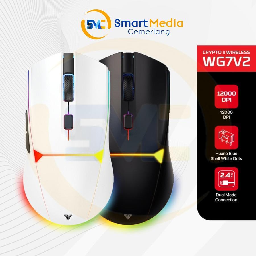 Jual Fantech CRYPTO Gen II WG7v2 Mouse Gaming WIreless Dongle 2.4ghz PC Kabel Macro | Shopee ...