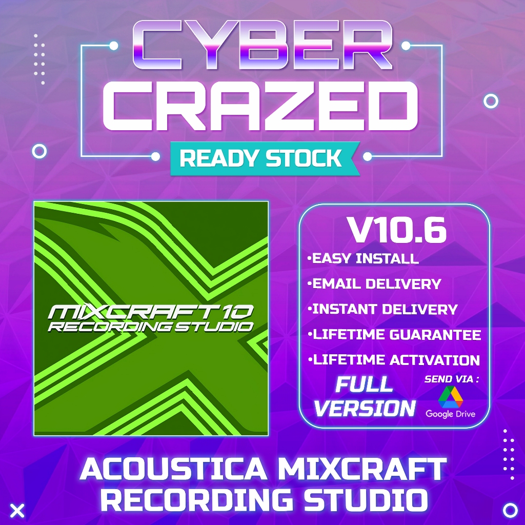 Jual Acoustica Mixcraft Recording Studio 10.6 Build 630 Full Version ...