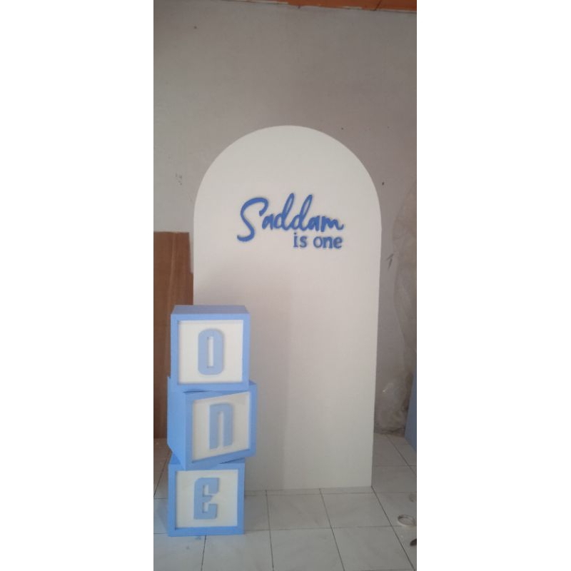 Jual Box inisial/huruf/styrofoam/backdrop/dekorasi/ulang tahun | Shopee ...