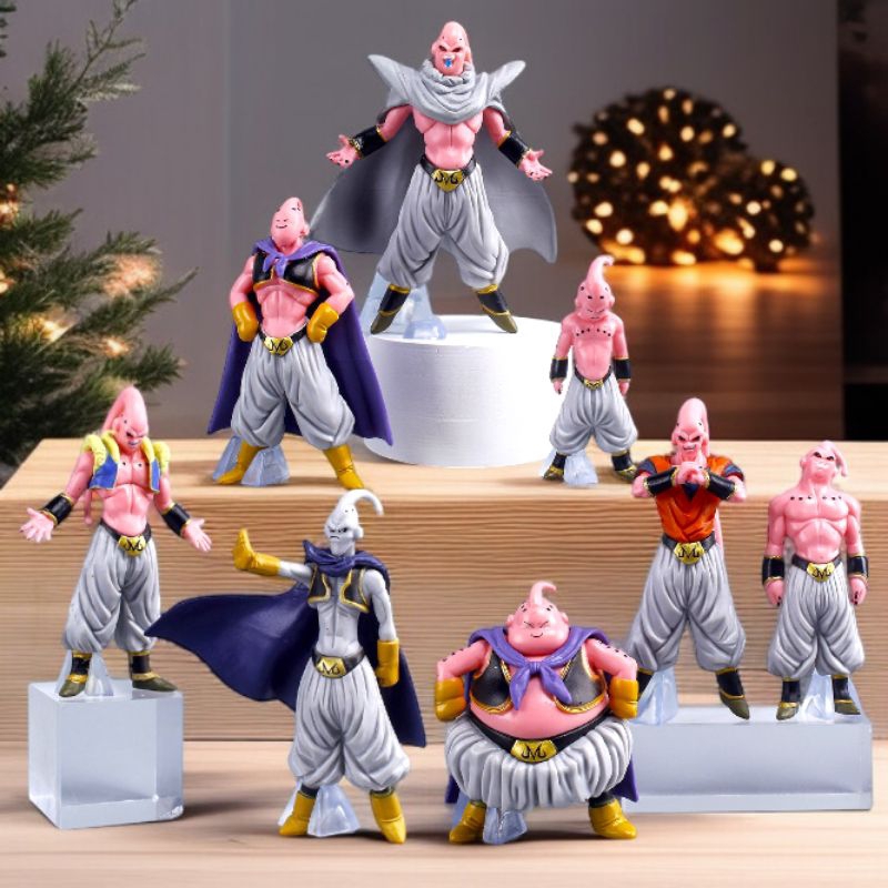 Jual Action Figure Dragon Ball Z Majin Buu kids Panjangan Topper Cake ...