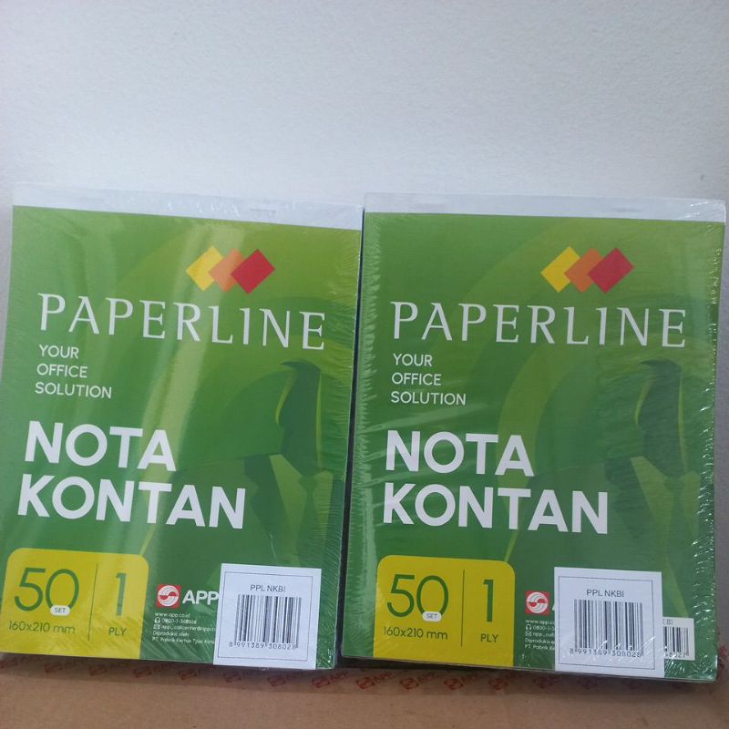 Jual nota B1 paperline/harga untuk per pcs (satuan) | Shopee Indonesia