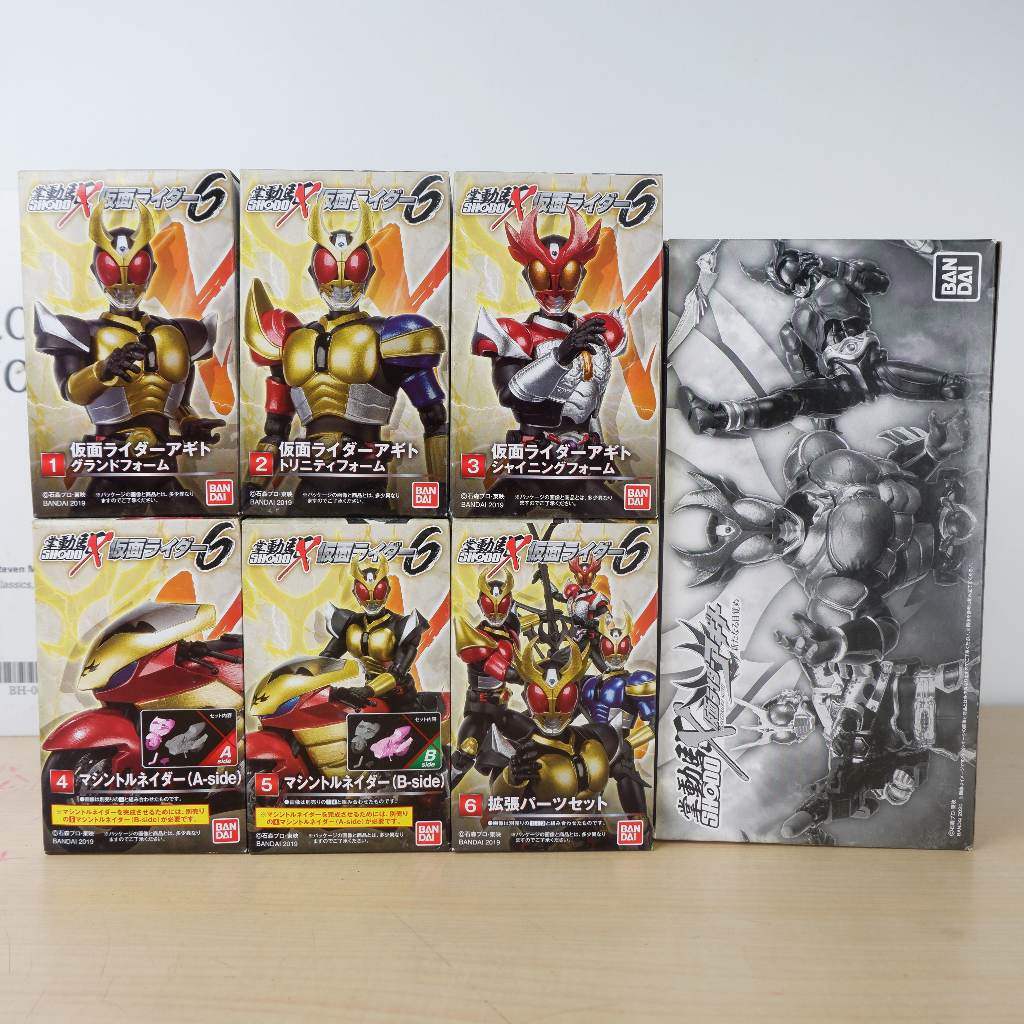Jual SHODO-X - Kamen Rider Agito (Ground Form, Trinity Form, Trinity ...