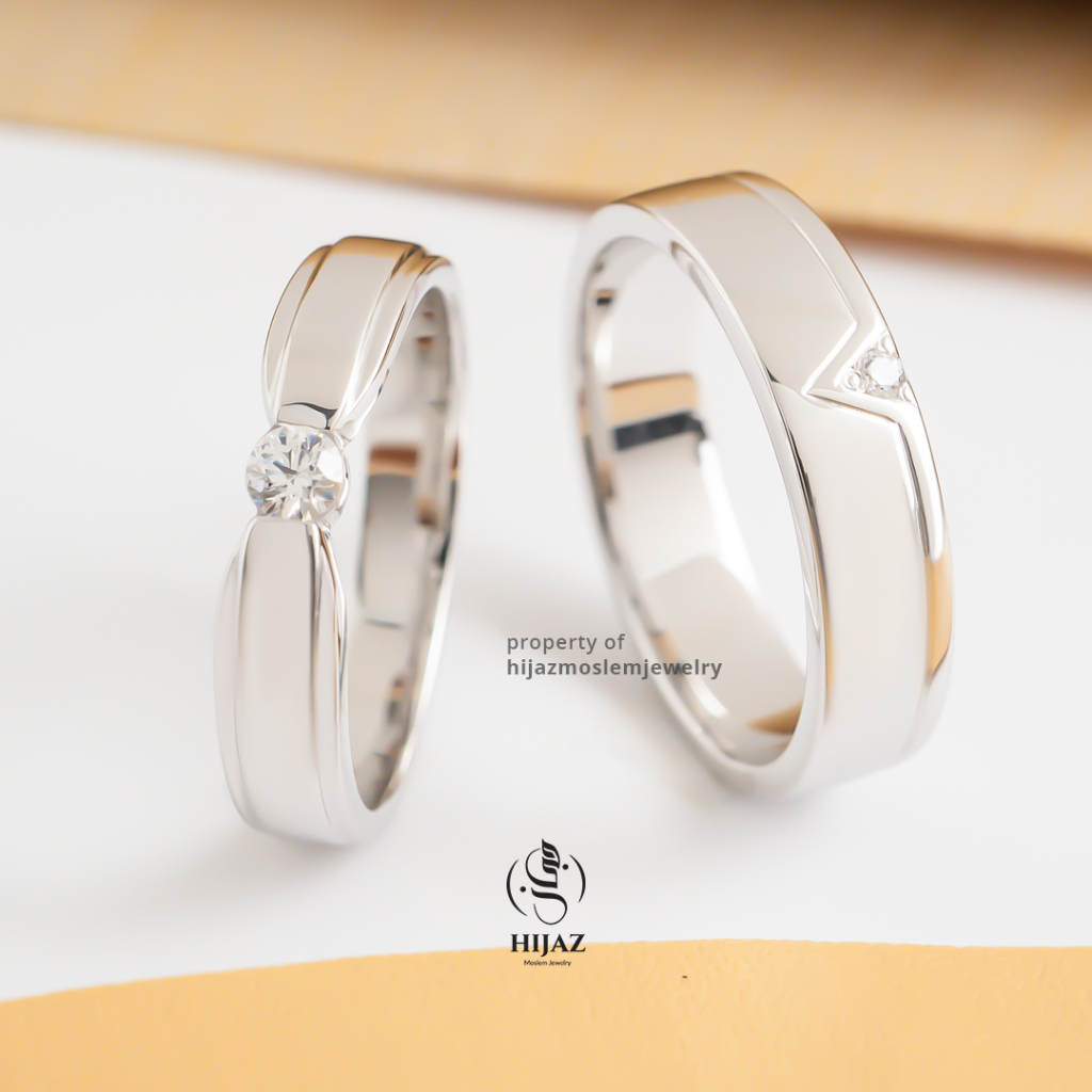 Jual [PO 3 HARI] Hijaz Cincin Tunangan Sepasang Pria Wanita - Bahan ...