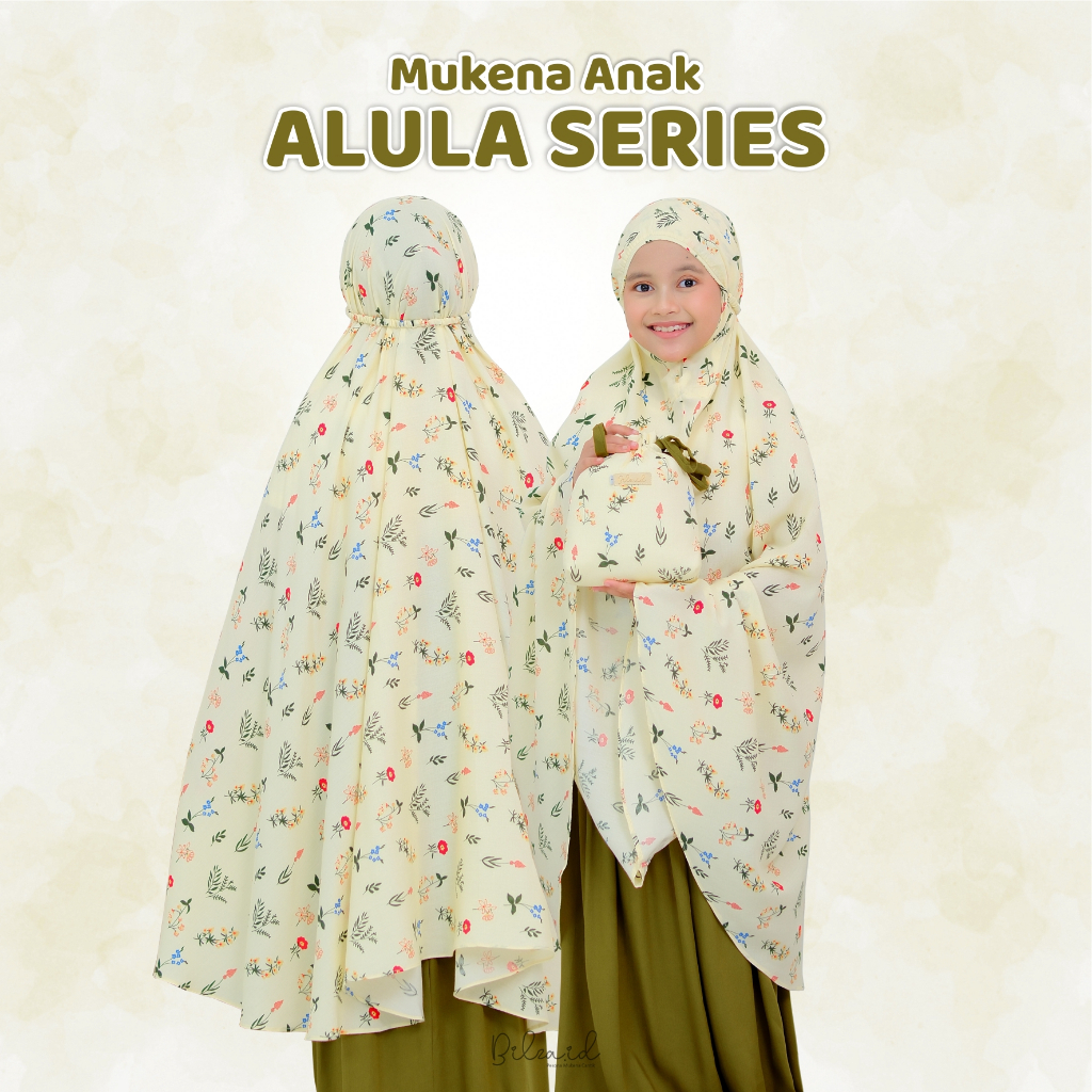 Jual Mukena Anak Motif Alula Series By Bilza.id Umur 4-13 THN Bahan ...