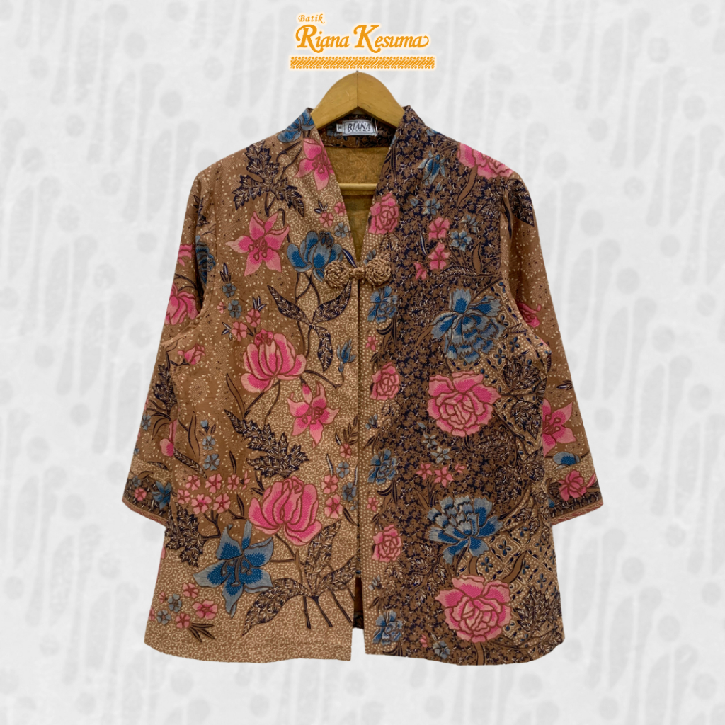 Jual Batik Riana Kesuma - Atasan Blus Batik | Blus Kasual | Baju ...