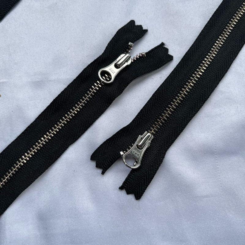 Jual Resleting Besi YKK No. 3 (1 Pcs) Warna Hitam Panjang 7 Inchi ...