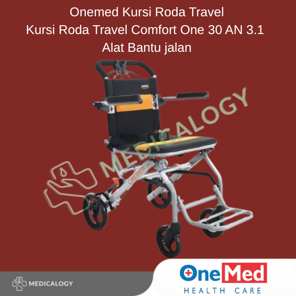 Jual Onemed Kursi Roda Travel Kursi Roda Travel Comfort One 30 AN 3.1 ...
