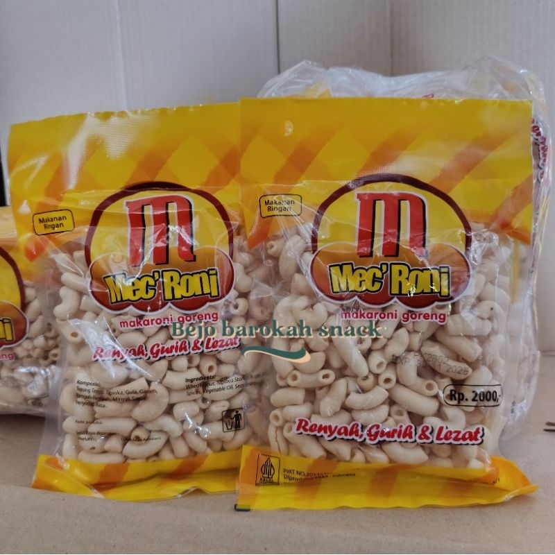 Jual MECRONI 2000AN KEMASAN KECIL, 1 PACK ISI 10 BUNGKUS | Shopee Indonesia