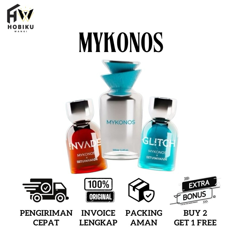 Jual [PRE ORDER] Mykonos Glitch | Invade Extrait De Parfum Original ...