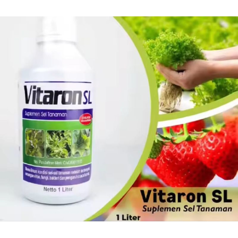 Jual VITARON SL ( 1 Liter ) Suplemen Sel segala jenis Tanaman | Shopee ...