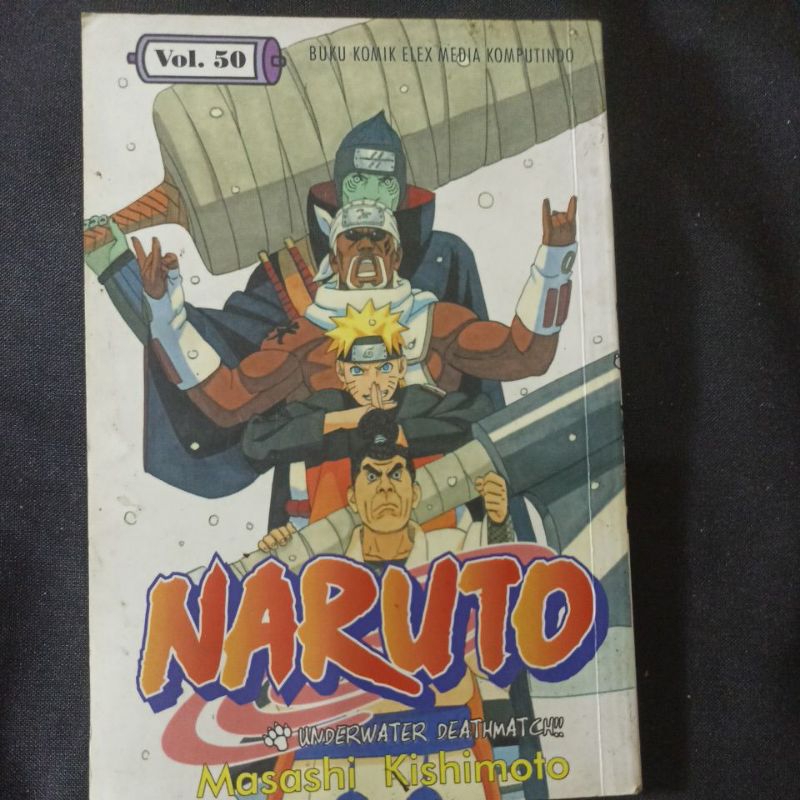 Jual Komik Naruto 50 (tidak segel/preloved) | Shopee Indonesia
