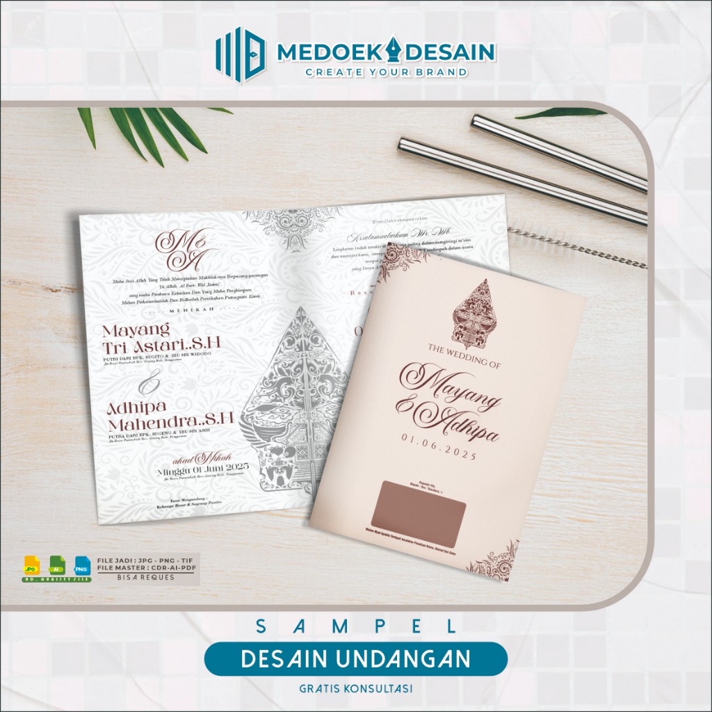 Jual JASA DESAIN UNDANGAN KEKINIAN DAN BERKUALITAS | Shopee Indonesia