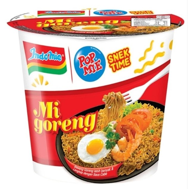 Jual POP MIE SNEK TIME RASA MI GORENG - 39 GR PAKET 3 CUP LEBIH HEMAT ...