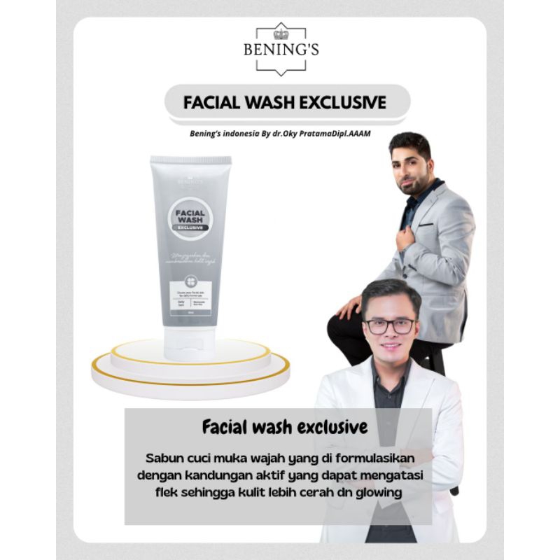 Jual Benings Facial Wash Exclusive | Shopee Indonesia