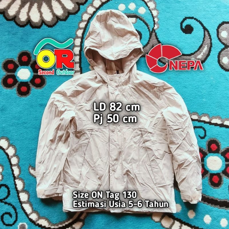 Jual Nepa Second Jaket Outdoor Anak Waterproof Mulus | Shopee Indonesia