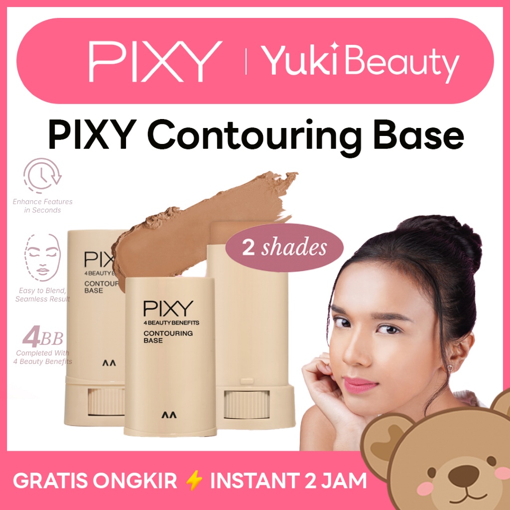 Jual YUKI Manado PIXY Contouring Base Stick 4 Beauty Benefits | Shopee ...