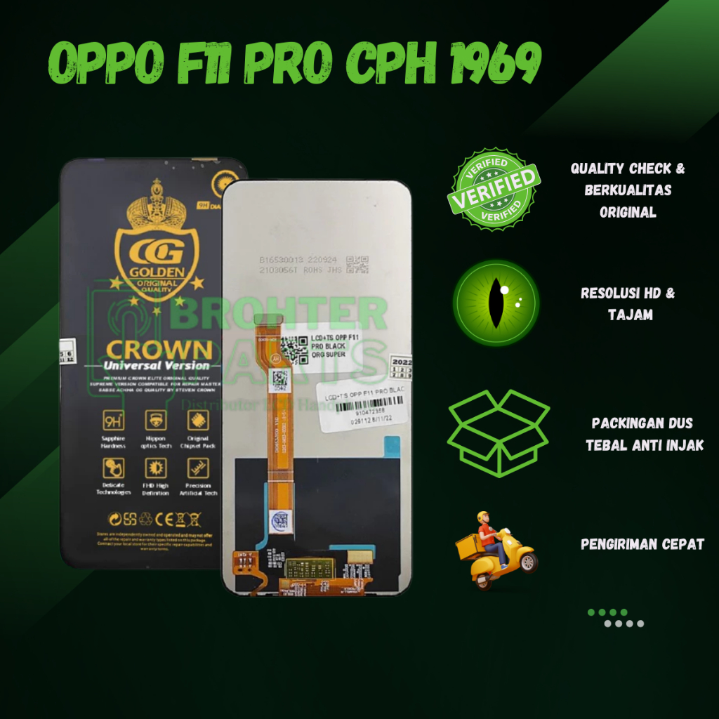 Jual LCD OPPO F11 PRO CPH 1969 TOUCHSCREEN FULLSET COMPLETE | Shopee ...
