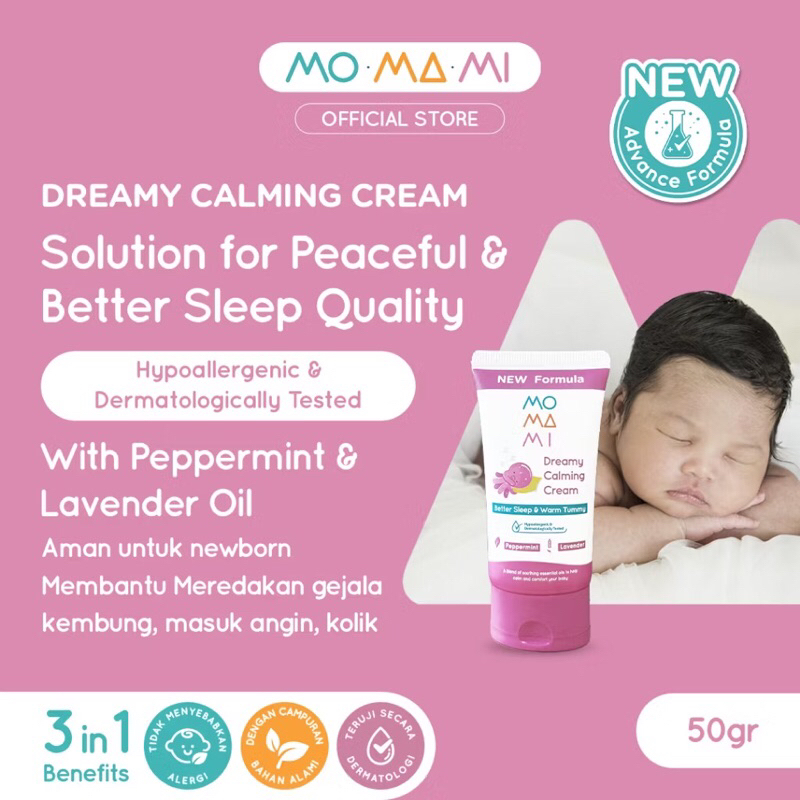 Jual MOMAMI DREAMY CALMING CREAM 50g | Shopee Indonesia