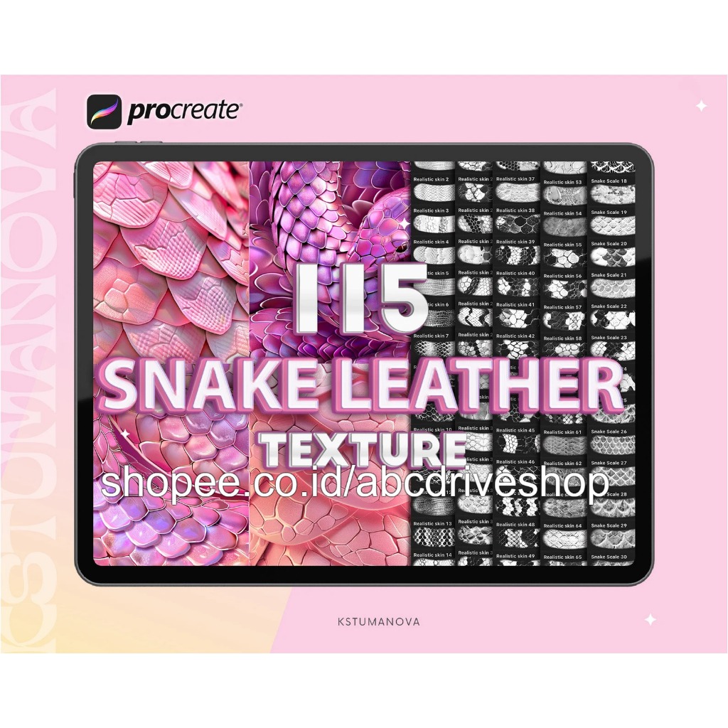 Jual Procreate Brush - 115 Realistic Leather Skin + UPDATE Premium | Shopee Indonesia