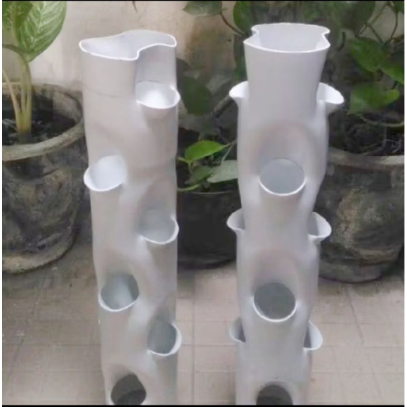 Jual POT VERTICULTUR VERTIKAL HIDROPONIK SAYURAN, 3inc, TINGGI 50cm ...