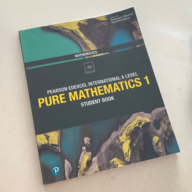Jual Buku Pure Mathematics 1 bekas ASLI BUKAN FOTOKOPI Pearson Edexel ...