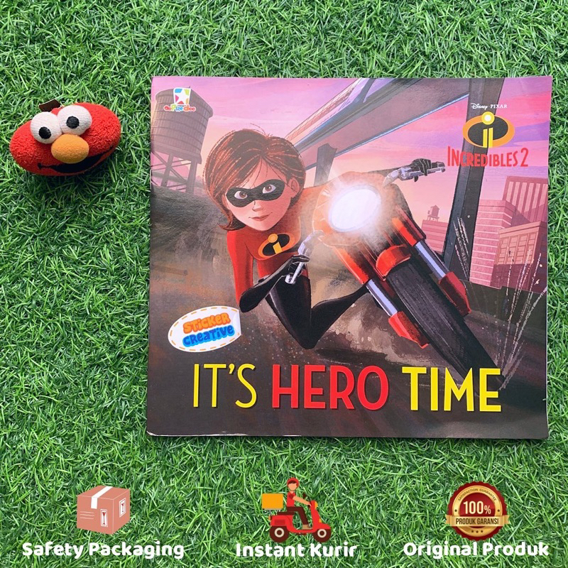 Jual (Saturasi New) Sticker Creative Incredibles 2 : It’s Hero Time - Buku Aktivitas Anak ...