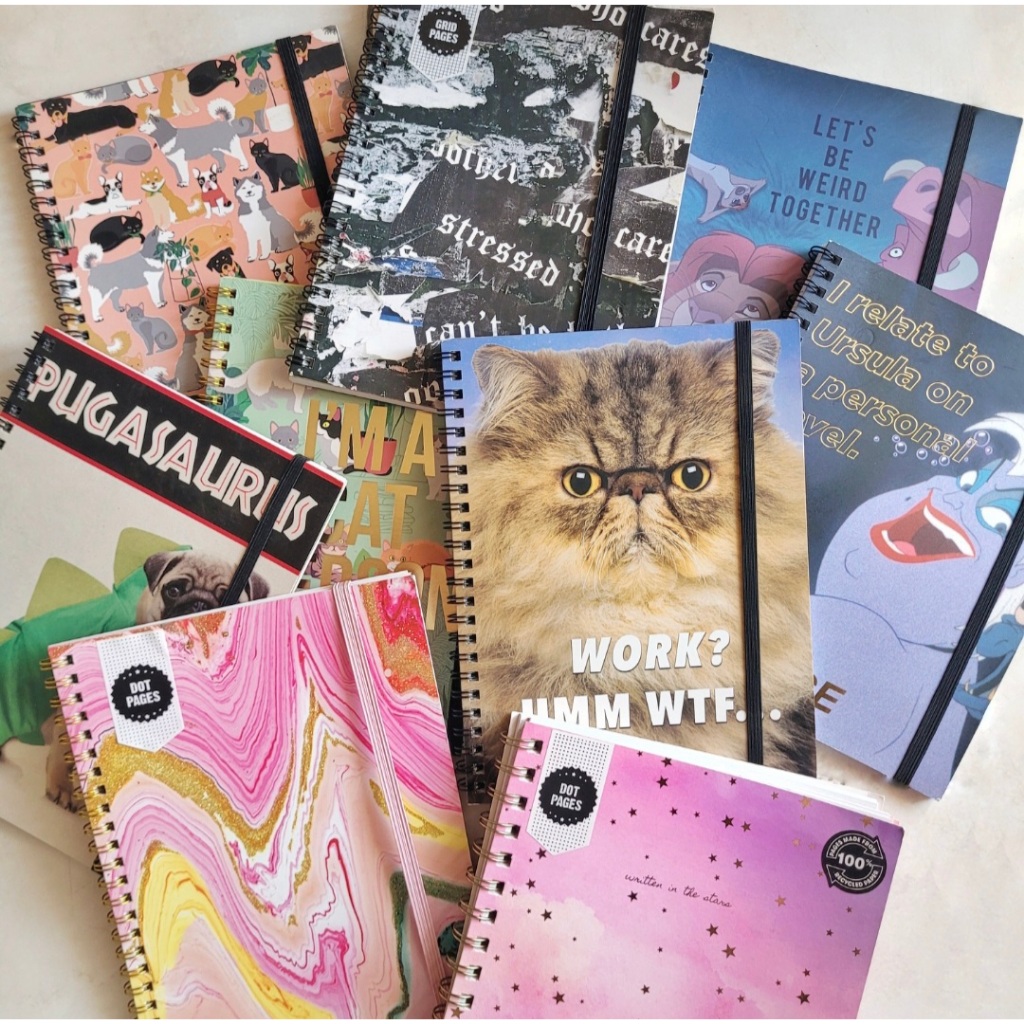 Jual NEW Typo Original A5 Spiral Notebook Buku Tulis [120 sheets ...