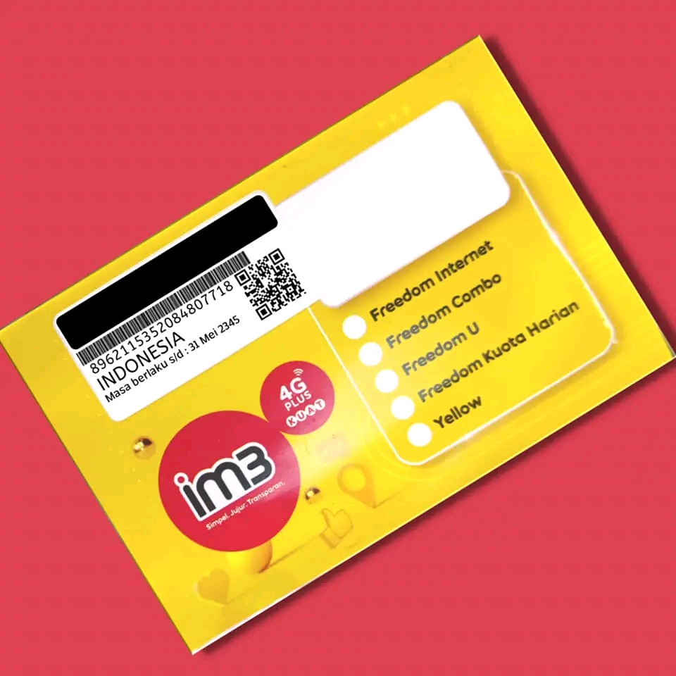 Jual KARTU PERDANA INDOSAT IM3 paket data super murah 2gb 24jam(exp 2027)(SEGEL) | Shopee Indonesia
