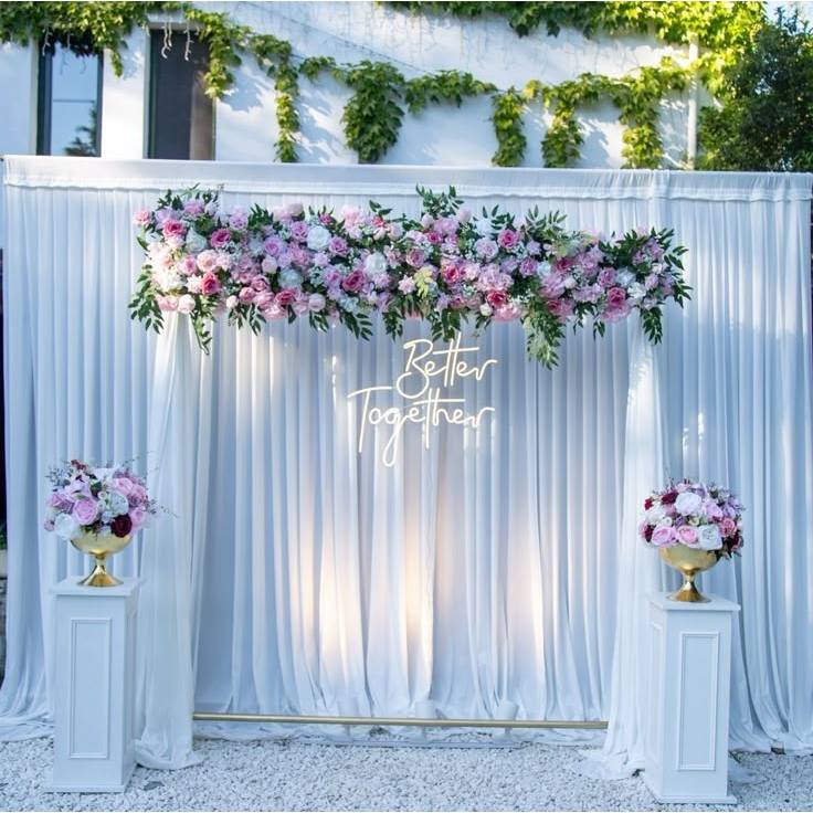 Jual Backdrop Dekorasi Pesta Ulang Tahun Lamaran Wedding Engagement ...