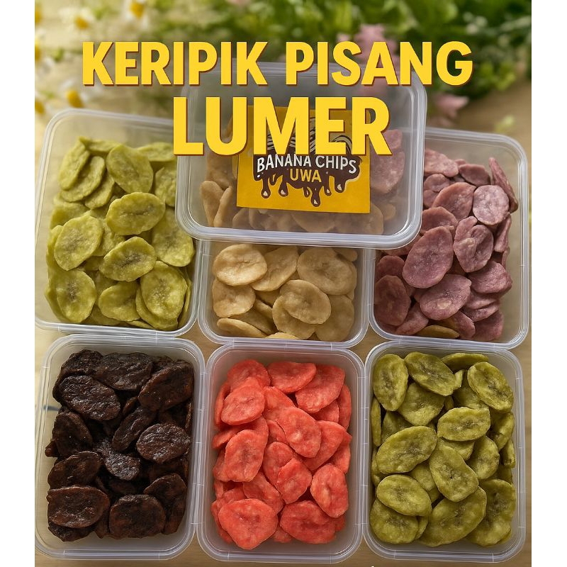 Jual Keripik pisang Lumer kemasan 500ml | Shopee Indonesia