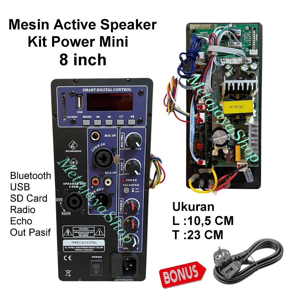 Jual Kit Power / Modul Speaker / Mesin Active Mini / Power Kit Aktif | Shopee Indonesia