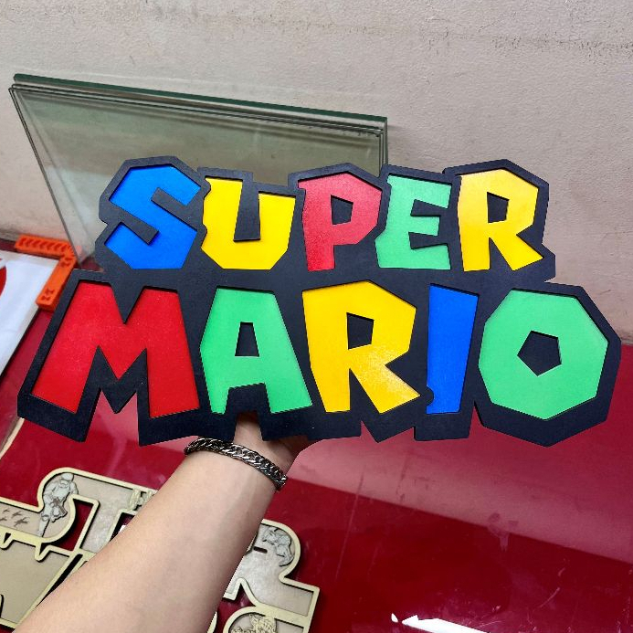 Jual Wall Panel Logo Super Mario | Shopee Indonesia