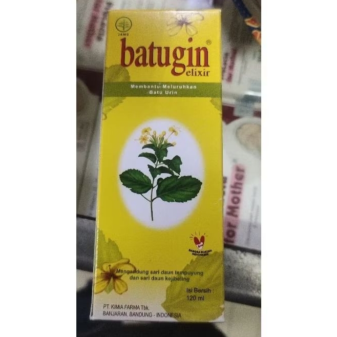 Jual BATUGIN Elixir membantu meluruhkan batu urin 120 ml Original ...