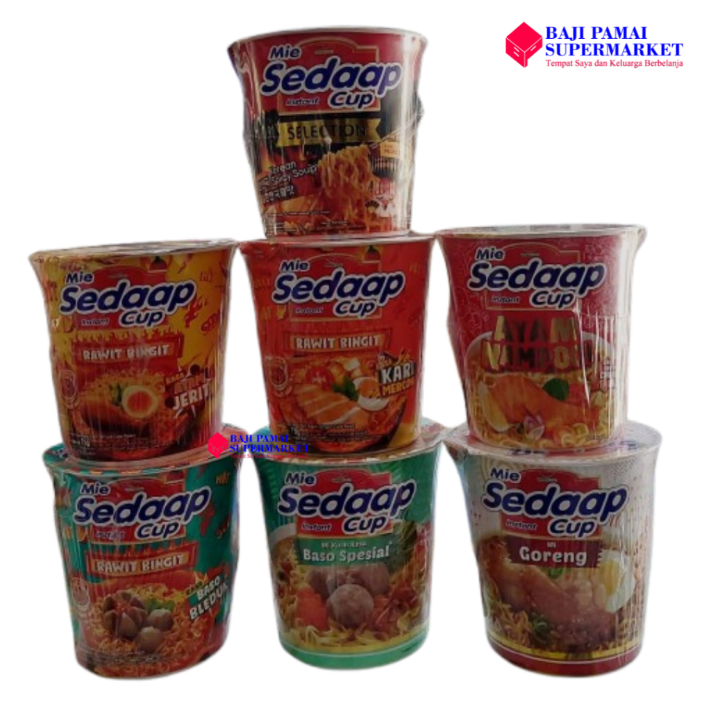 Jual Mie Sedaap instant Cup all variant | Shopee Indonesia