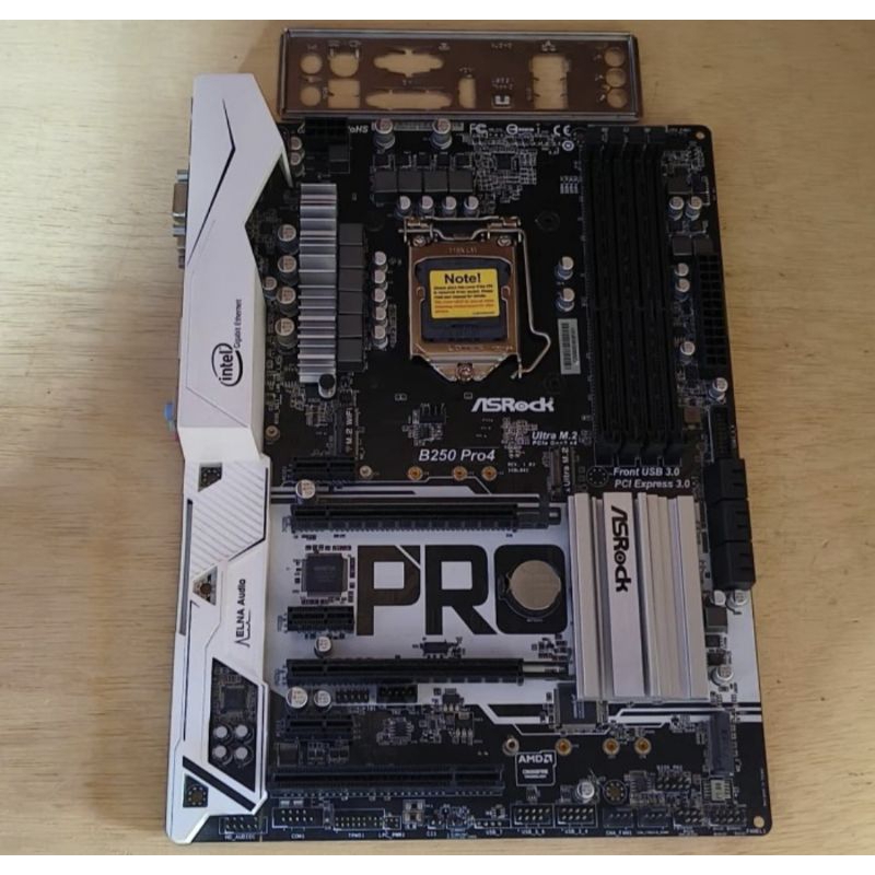 Jual MOTHERBOAD ASROCK B250 PRO 4, LGA 1151, NVME / M.2 SATA | Shopee ...