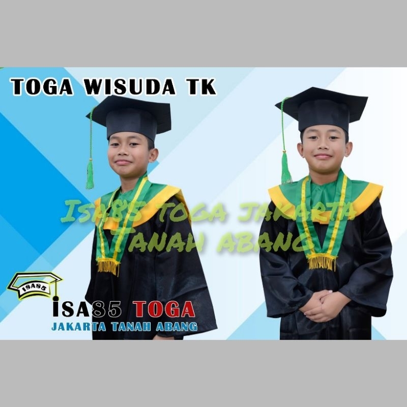 Jual Baju Toga Wisuda Anak Paud Dan TK Seragam Sekolah | Shopee Indonesia