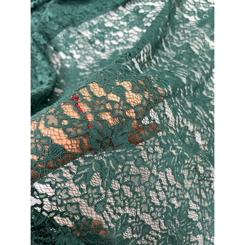 Jual Per 1/2mtr Kain Broklat Strech Lebar 150cm Motif Bunga Daun ...