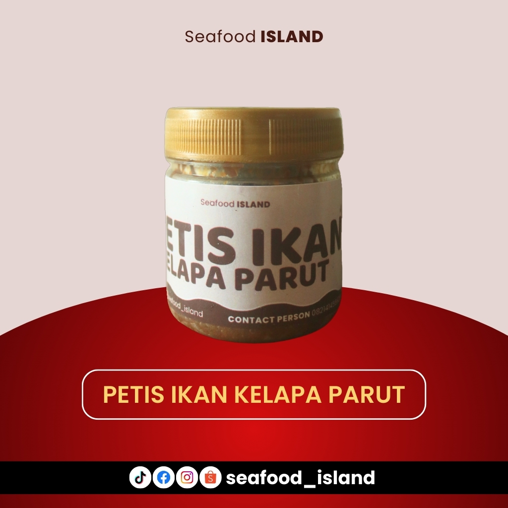 Jual PETIS IKAN KELAPA PARUT (produk khas seafood island) | Shopee ...